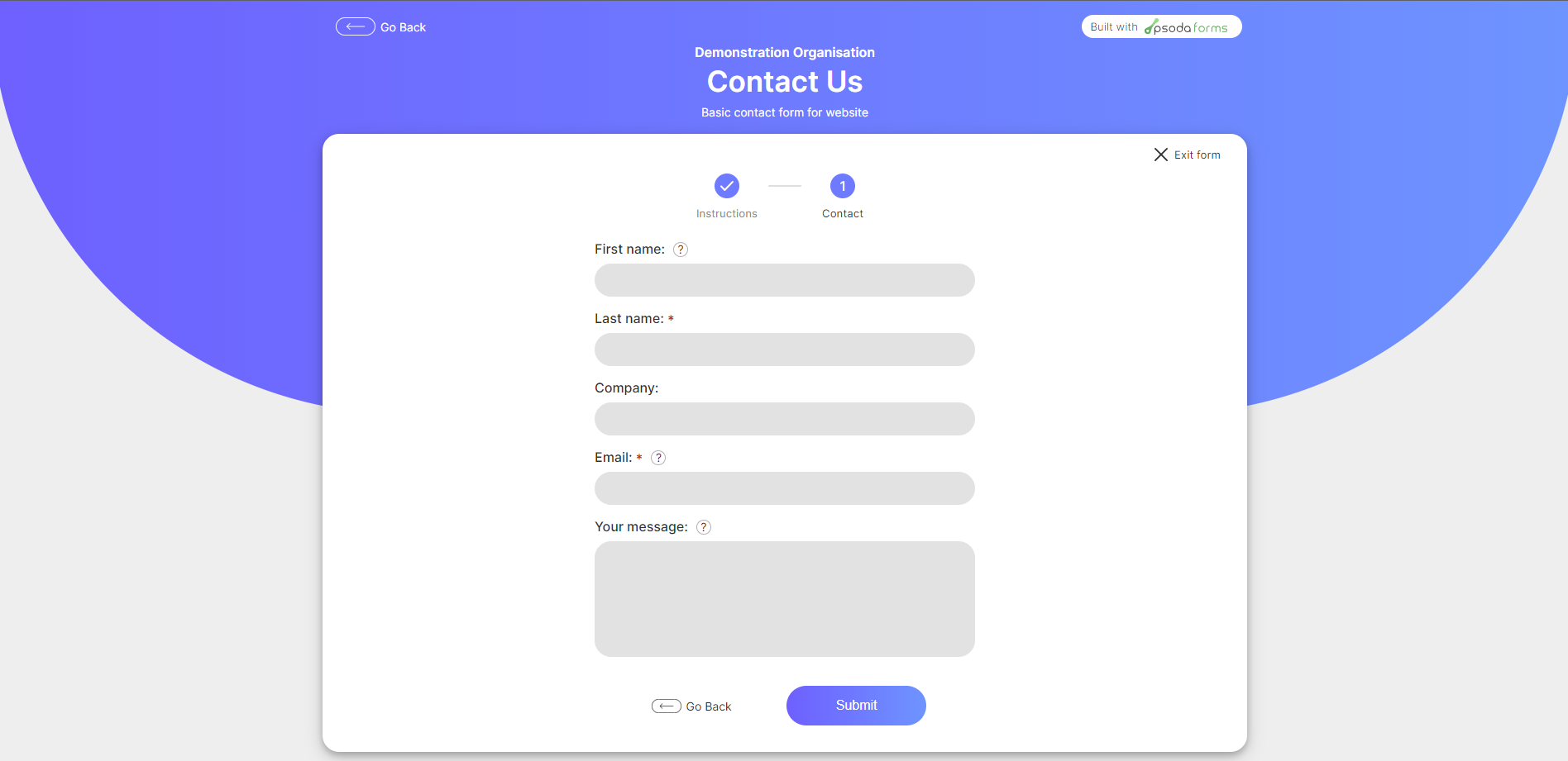 PsodaForms: Streamline Project Data Collection