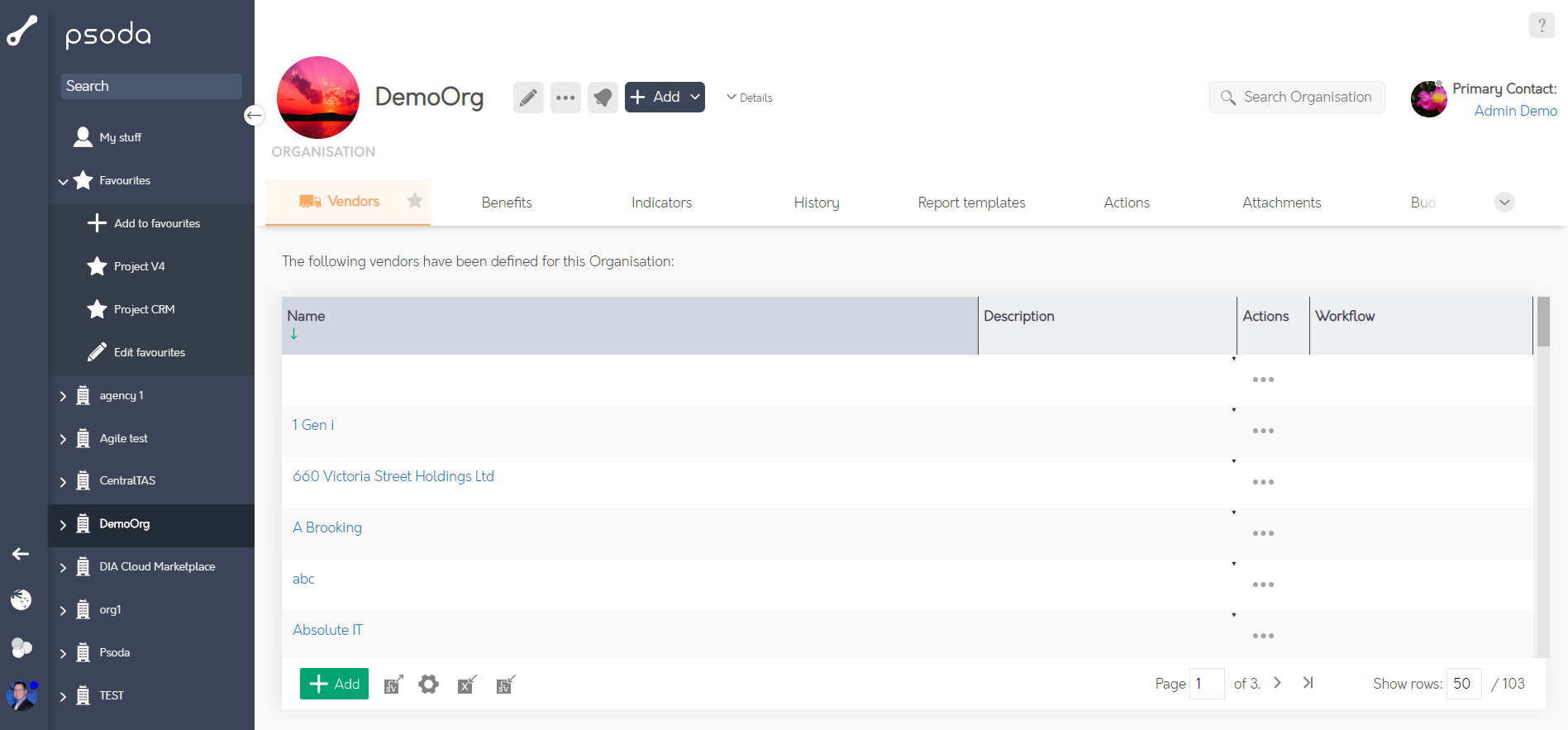 Add vendor form - Psoda Help Centre