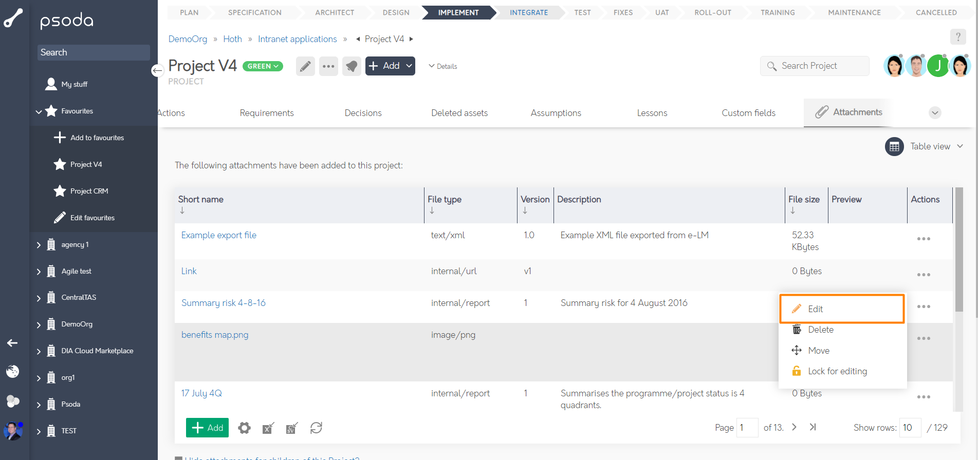 Edit attachment form | Psoda Help Centre