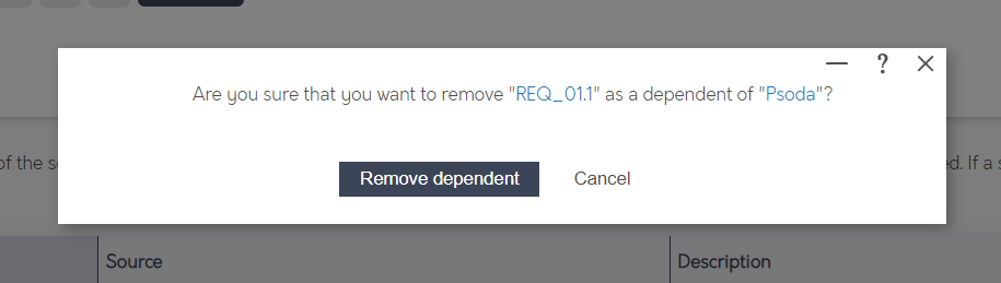 Remove source form - Psoda Help Centre