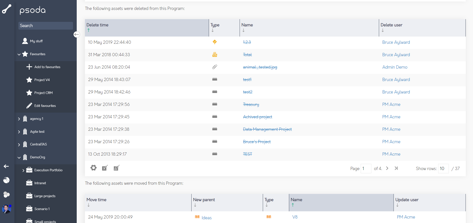 View programme page | Psoda Help Centre