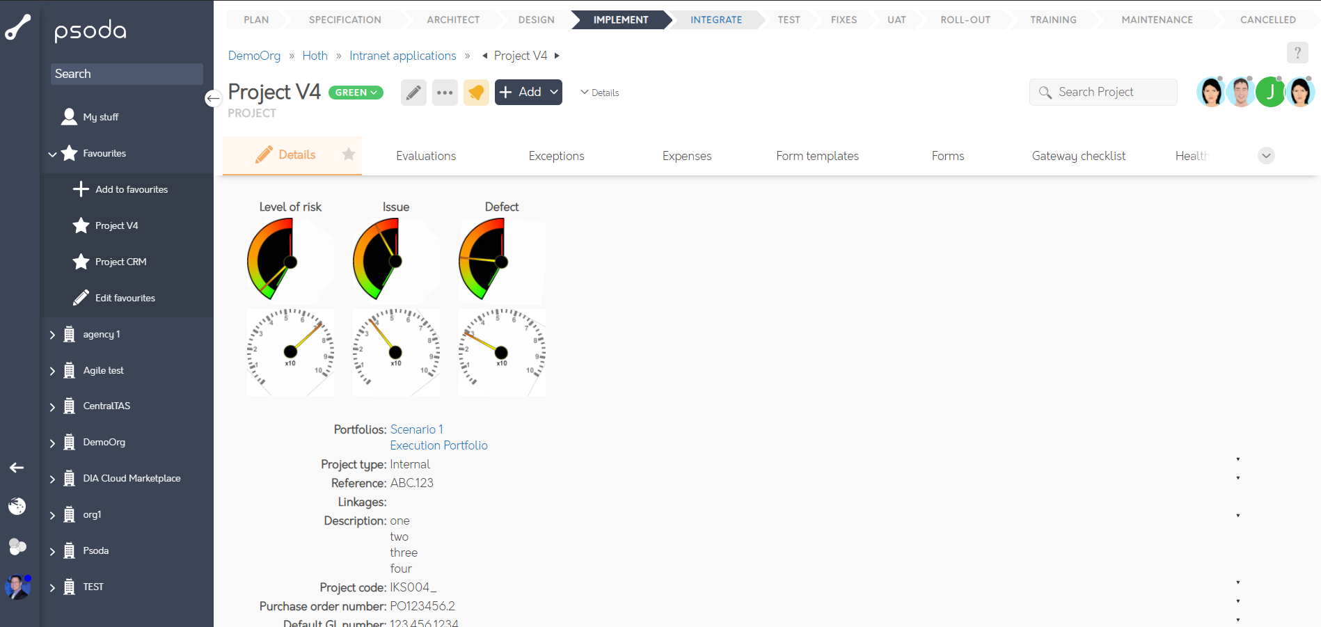 View project page | Psoda Help Centre